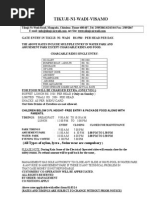 Botswana Distance Table | PDF