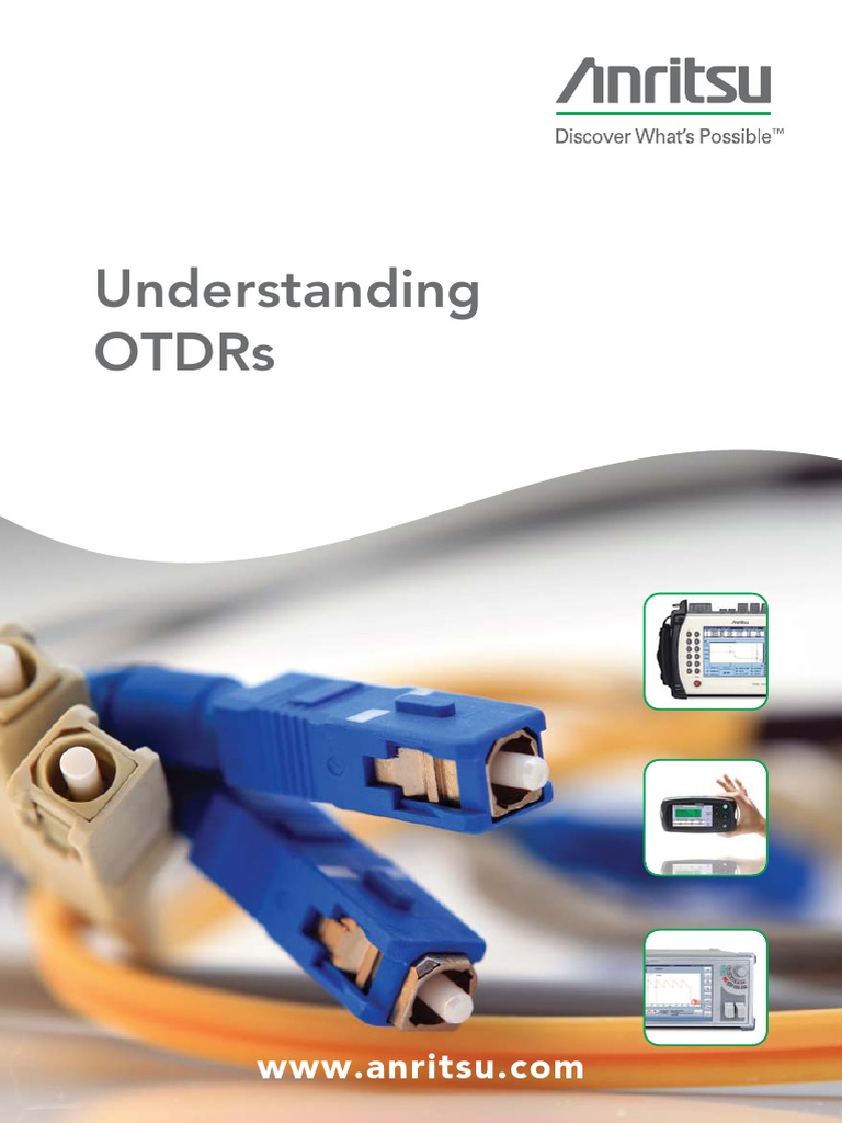 Understanding OTDRS by Anritsu | PDF | Home & Garden | Technology ...