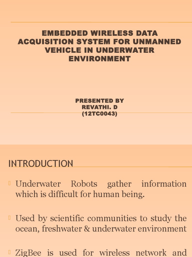 Embedded Wireless Data Acquisition System | PDF | Relay | Electronic ...