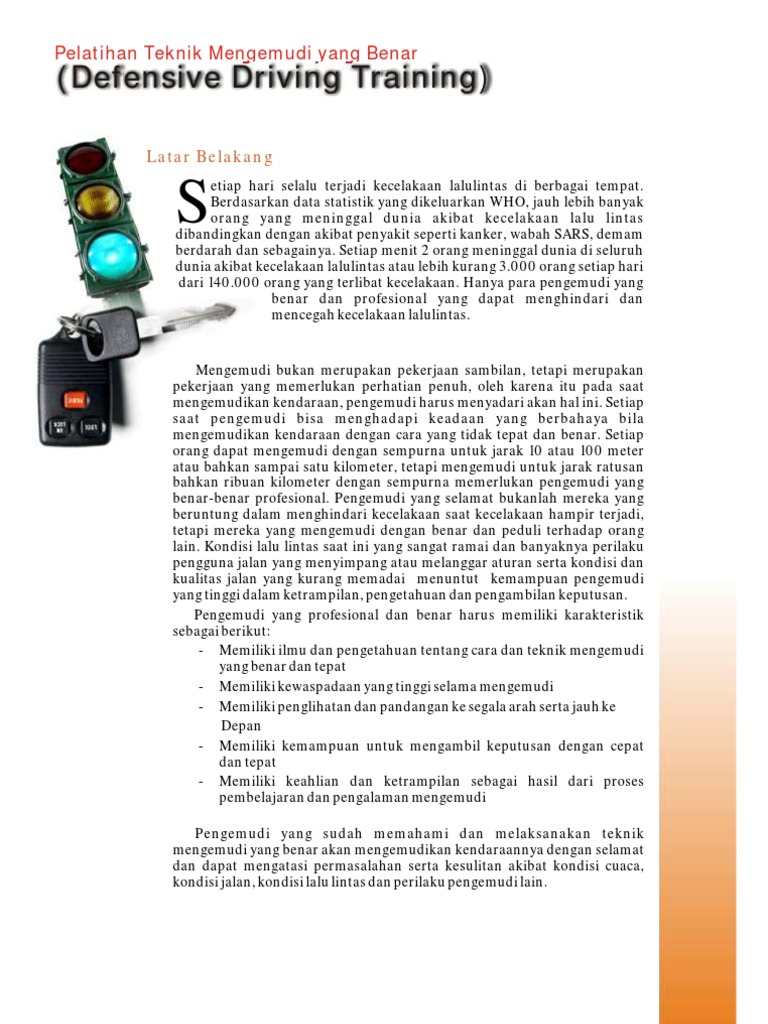 Defensive Driving | PDF