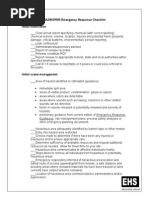 Emergency Response Planning Checklist | PDF