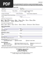 U.S. Customs Form: CBP Form 3078 - Application For Identification Card ...