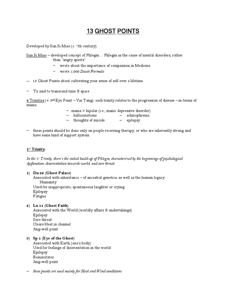 13 Ghost Points | PDF | Self-Improvement | Science & Mathematics