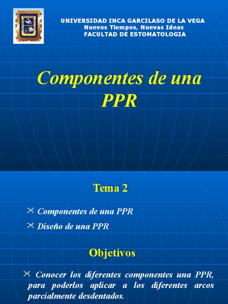 2003 III Tema 2 PPR Partes de La PPR y Retenedores Ultimo | PDF ...
