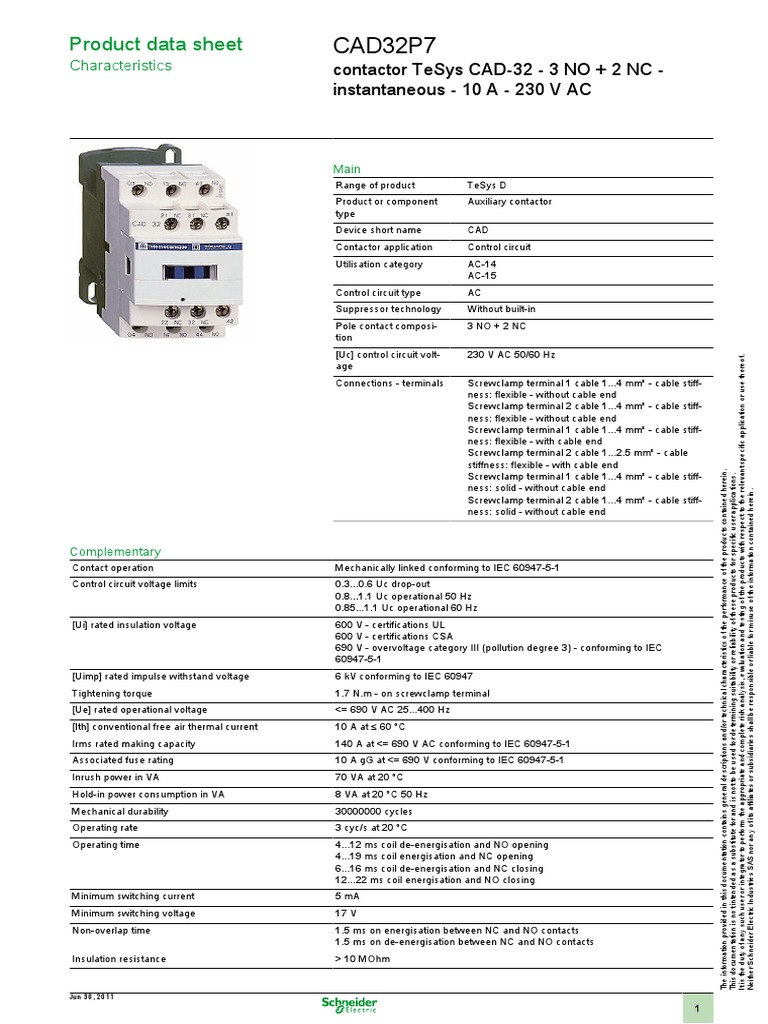 Cad 32 P7 | PDF | Cable | Components