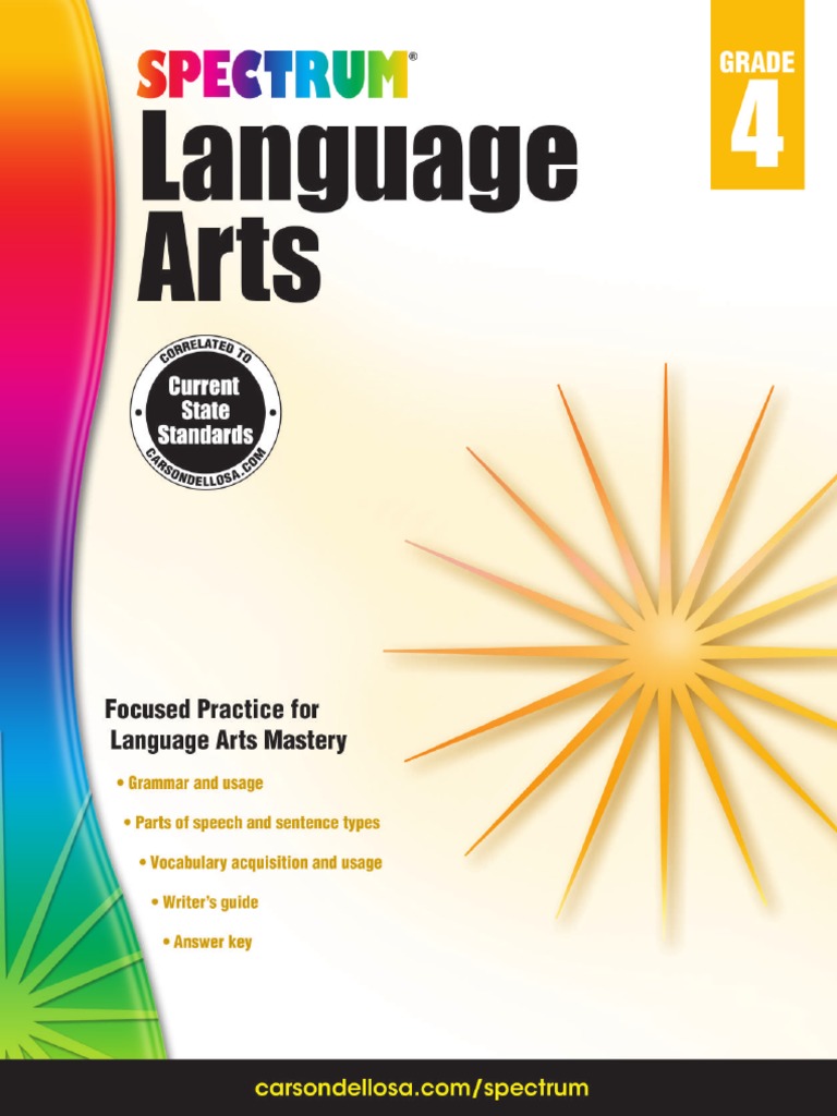 Spectrum LA Grade4.compressed PDF | PDF | Pronoun | Adjective