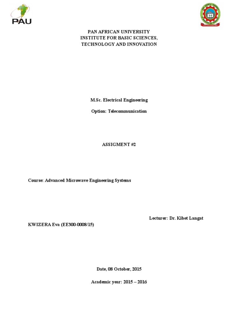 Advanced Microwave Engineering | PDF | Waveguide | Physical Phenomena