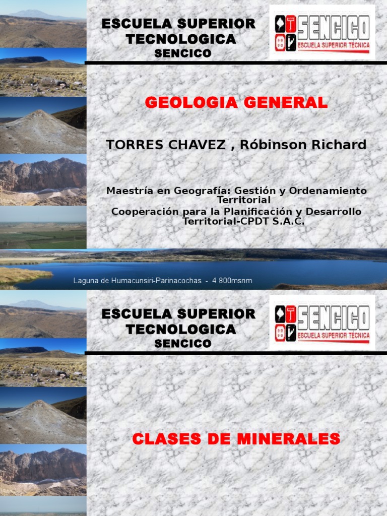 Clases y Tipos de Minerales | PDF | Minerales | Oro