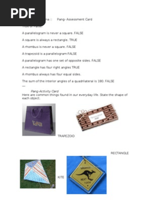 Parallelograms In Everyday Life