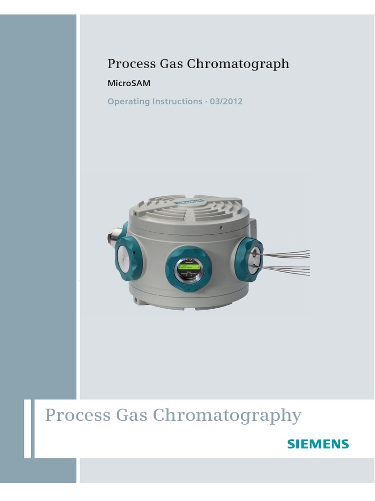 Process Gas Cromatograph | Download Free PDF | Gas Chromatography ...