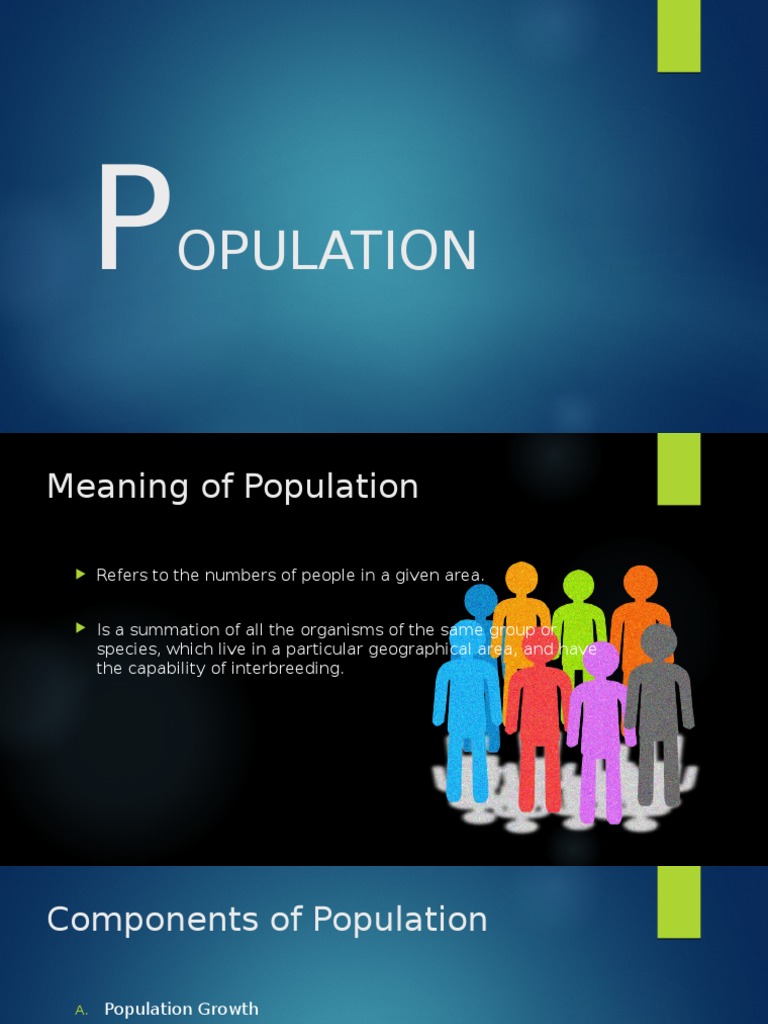Population | PDF | Population | Resource