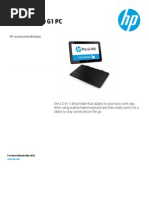 HP ProStudio 4 All-In-One G1i 23.8 Inch Desktop AI PC - Datasheet | PDF | Usb | Windows 10