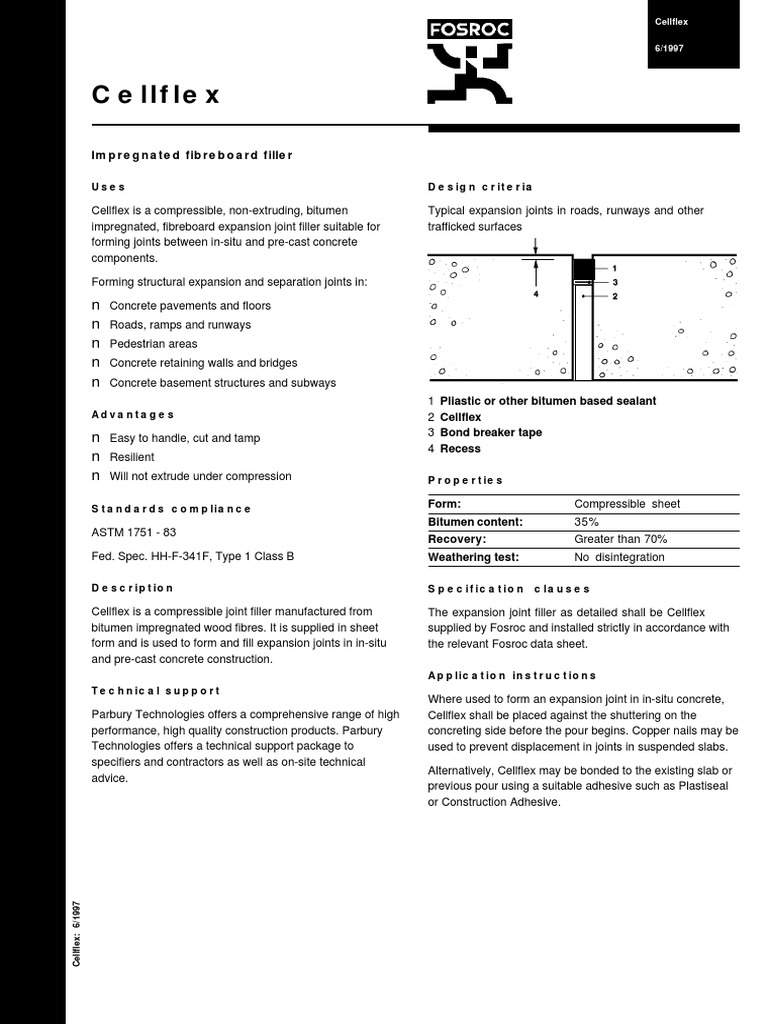 Cell Flex | PDF | Asphalt | Concrete