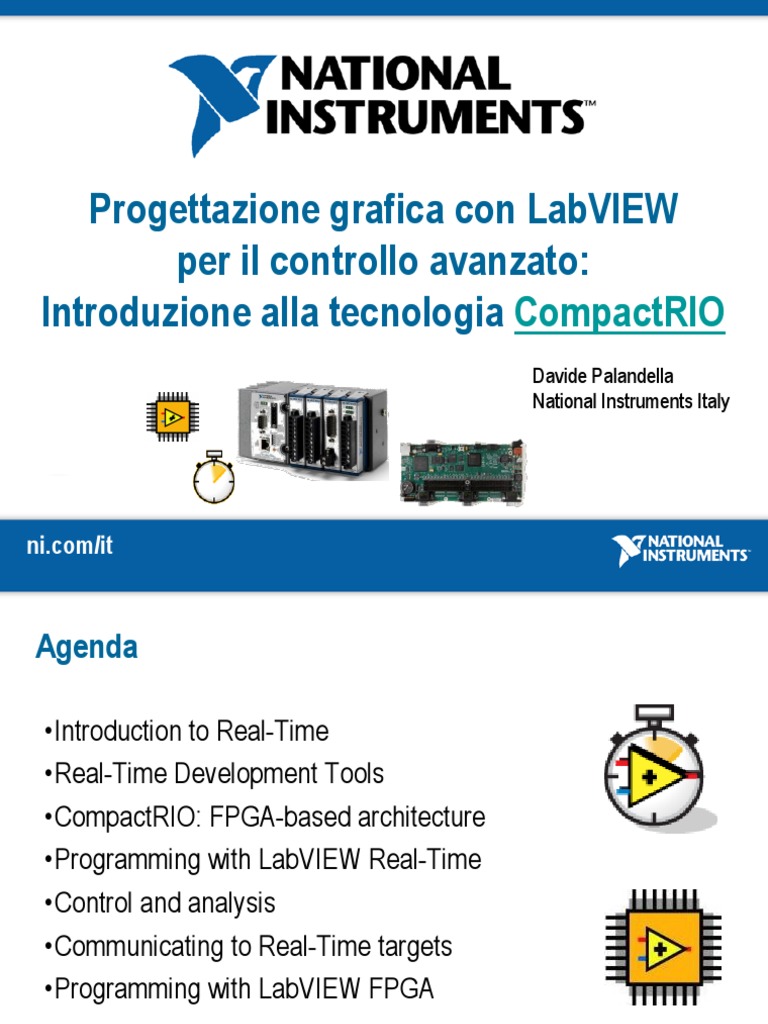 Controllo Avanzato Con LabVIEW e Tecnologia Compact Rio | PDF | Embedded System | Field ...