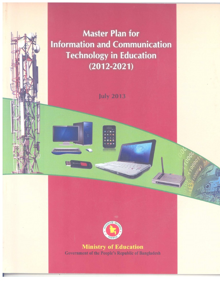 Master Plan - English - ICT in Education | PDF