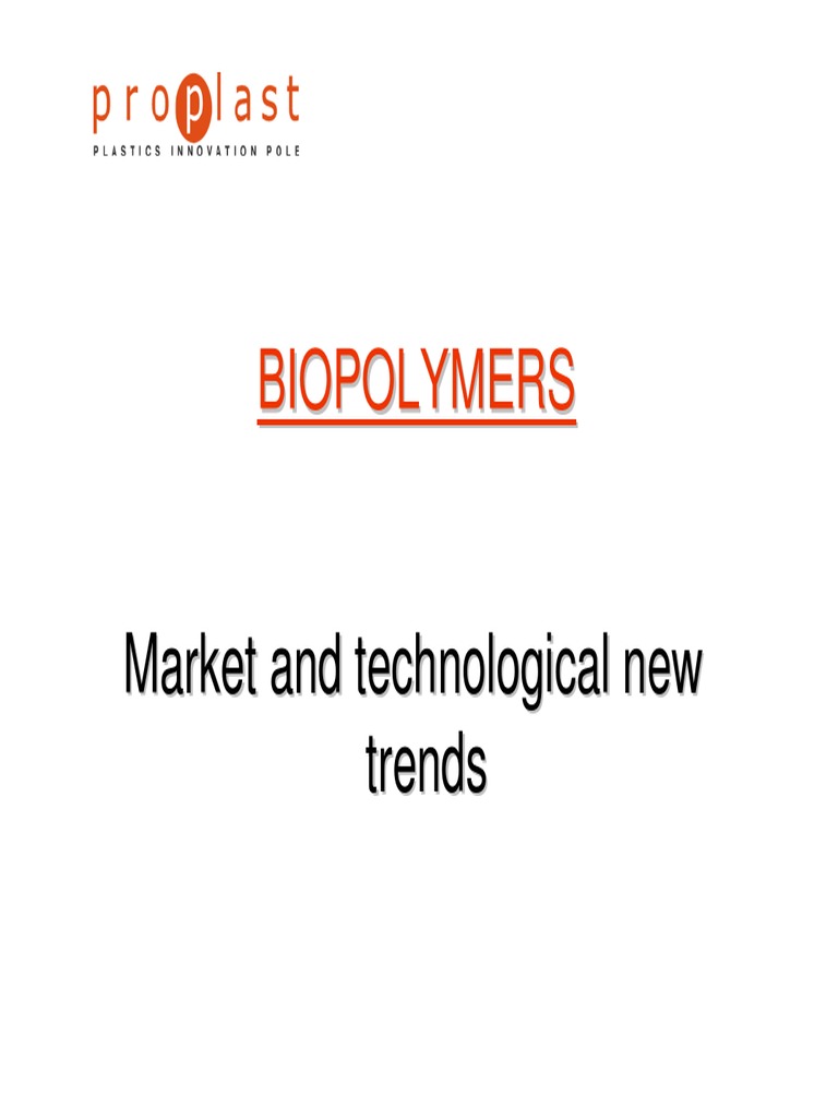 Biopolymers | PDF | Biodegradation | Biopolymer