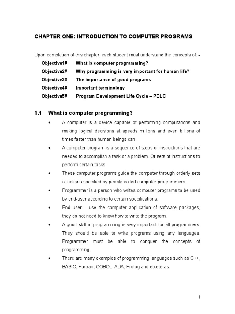Chapter1 Intro Csc425 Pdf Programming Language Computer Programming 5332