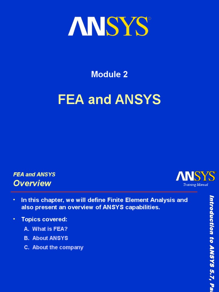 Ansys | PDF | Finite Element Method | Electric Current