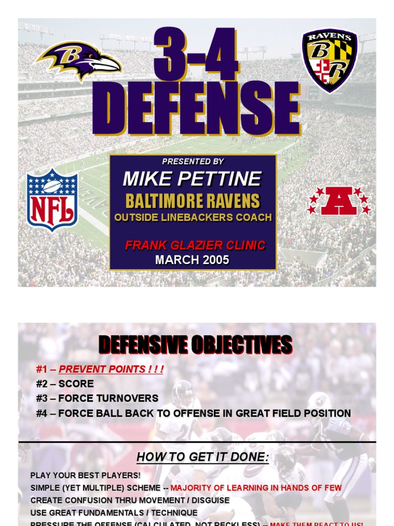 Baltimore 3-4 Defense | PDF | National Football League | American ...