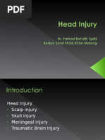 Head Injury | PDF | Traumatic Brain Injury | Neurological Disorders