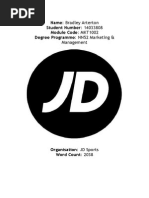 JD Sports Marketing Mix | PDF | Retail | Brand