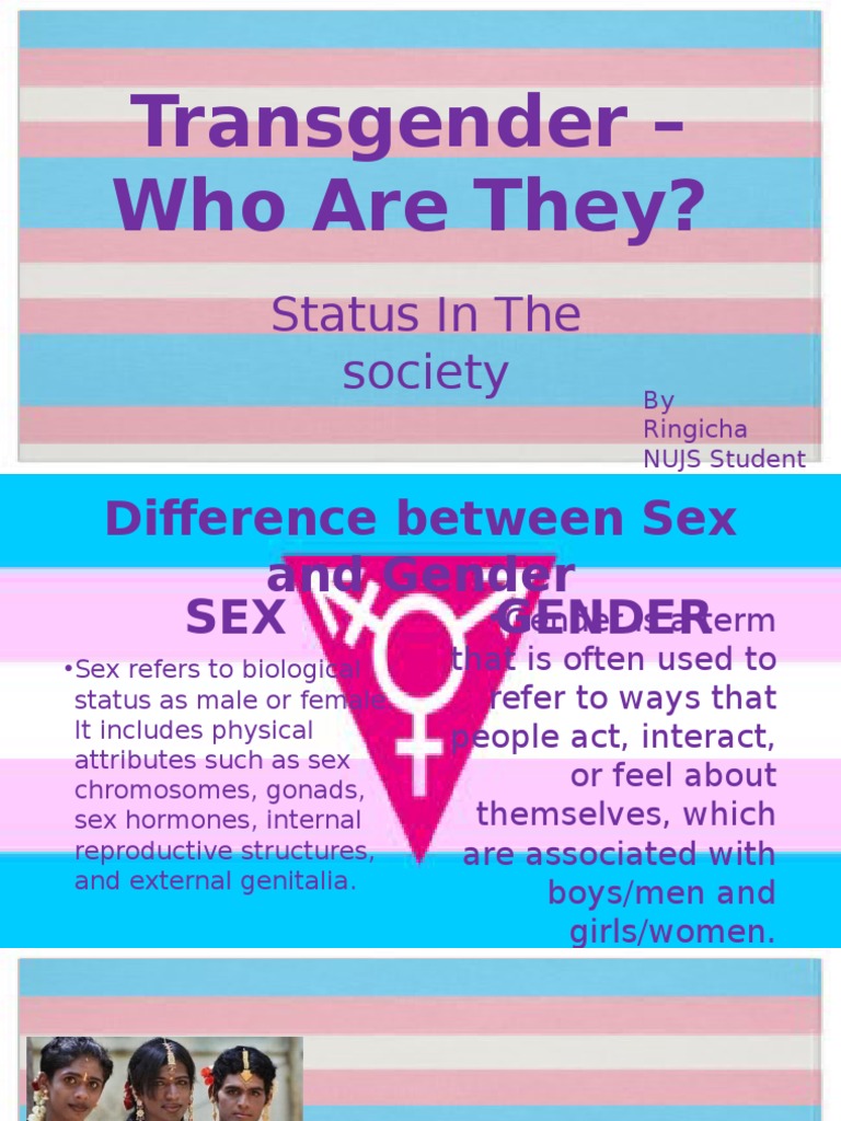 Transgender - Who Are They | PDF | Transgender | LGBTQIA+ Studies