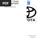 The Case Study of Toyota | PDF | Toyota | Operations Management