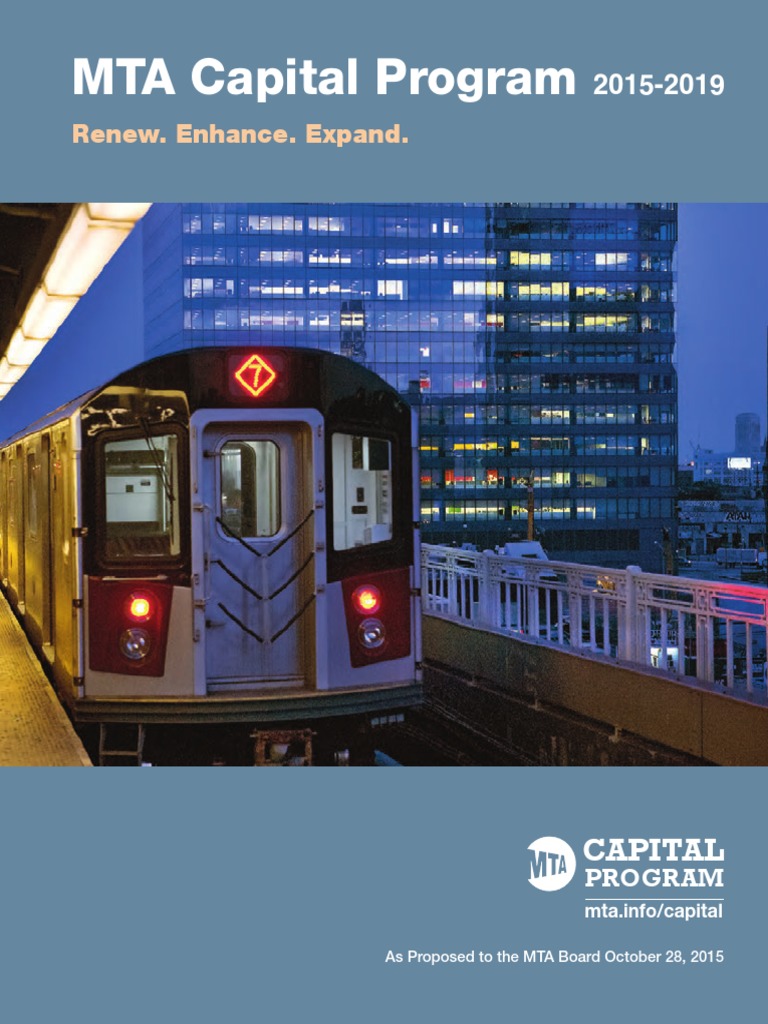 MTA Capital Program 2015-19 | PDF | Metro North Railroad | Long Island ...