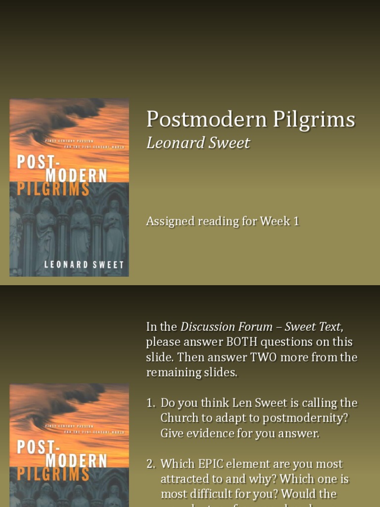 Postmodern Church Adaptation Insights | PDF