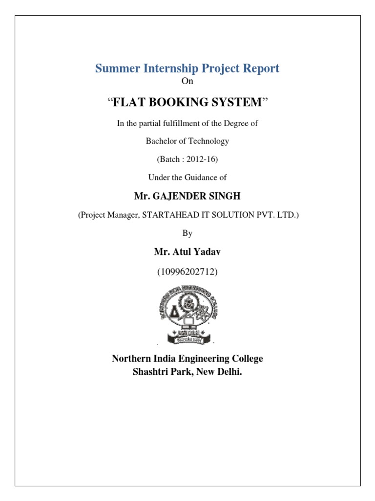 Flat Booking System | PDF | Email | Password