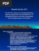 Philippine Laws of PWD Infographic | PDF | Disability | Accessibility