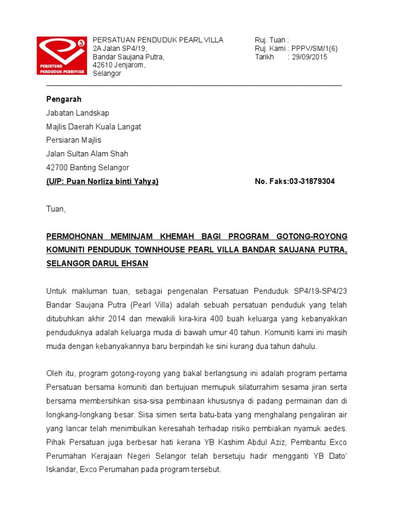 Mdkl-Pinjam Khemah | PDF | Griya & Taman