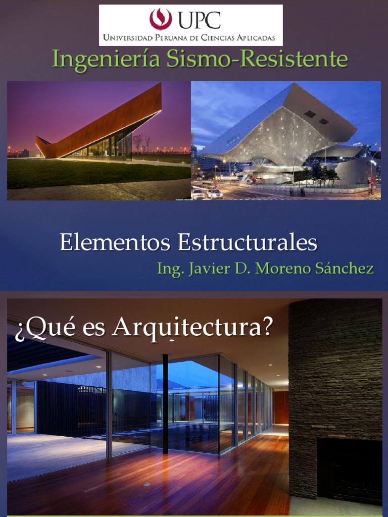 1.1 Elementos Estructurales PDF | PDF | Fundación (Ingeniería ...