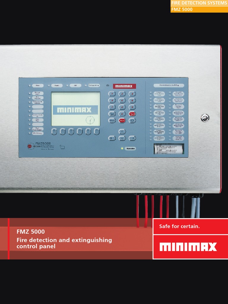 MX Detection Panel FMZ5000 PDF | PDF | Relay | Electrical Connector