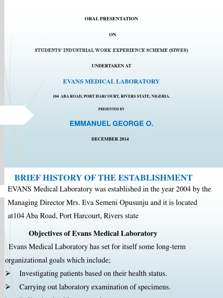 Siwes Defence Presentation - flyerlasopa