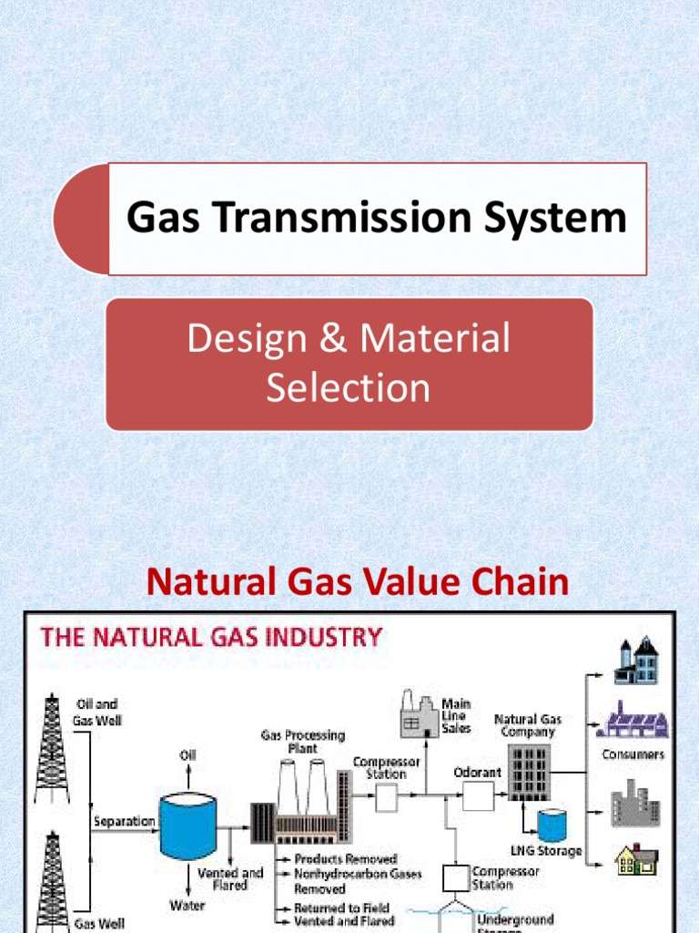 Session 3 Gas Transmission System Design Material Selection EP Edits | PDF