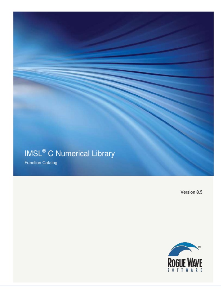 IMSL C Numerical Library PDF | PDF | Present Value | Matrix (Mathematics)