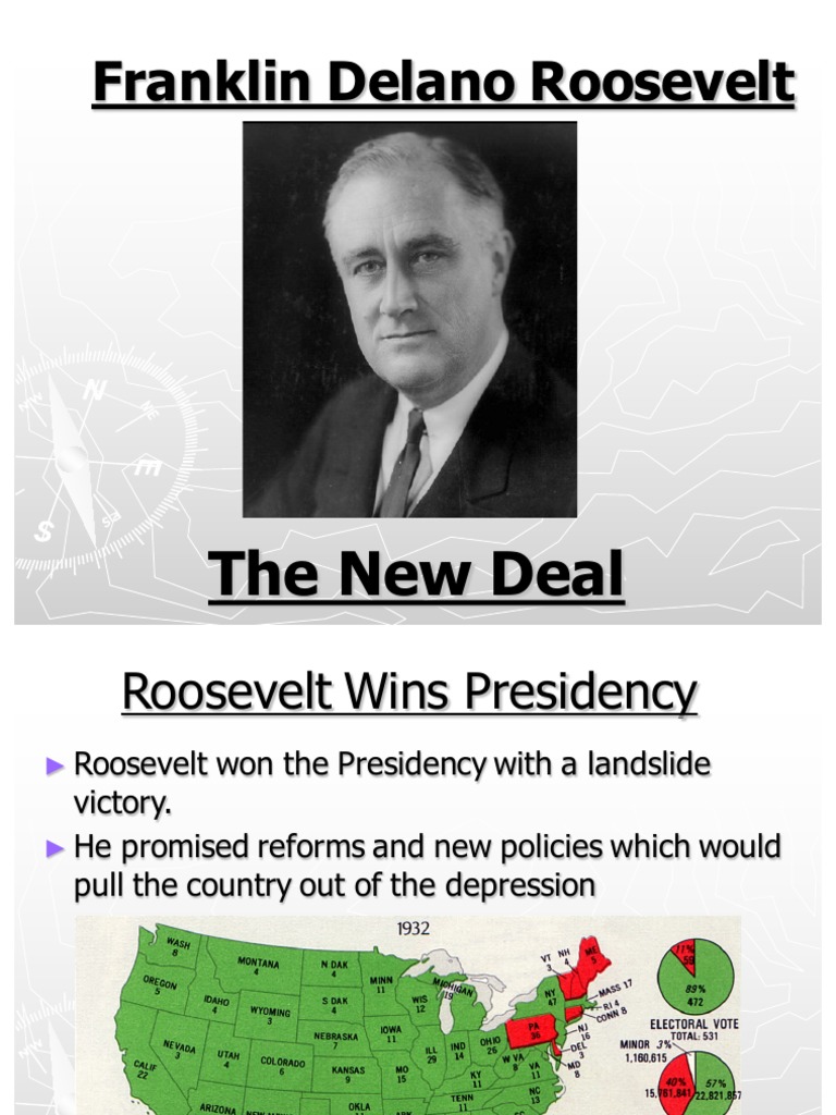 New Deal Powerpoint - Lesson | PDF | New Deal | Franklin D. Roosevelt