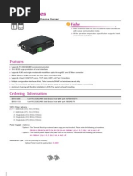 Port Server SEL-3610 | PDF | Port (Computer Networking) | Computer Network
