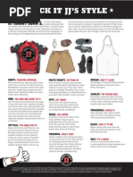 Joseph A. Bank Sizing Chart | PDF | Fashion | Softlines (Retail)