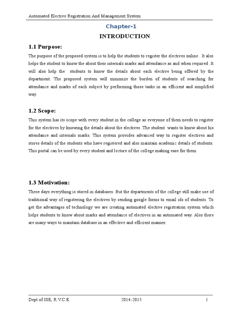 Dbms Project Report | Php | My Sql