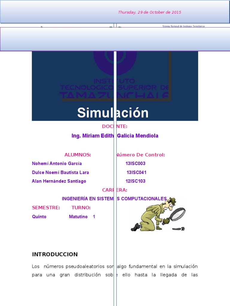 Qué Son Los Números Pseudoaleatorios | PDF | Aleatoriedad | Simulación