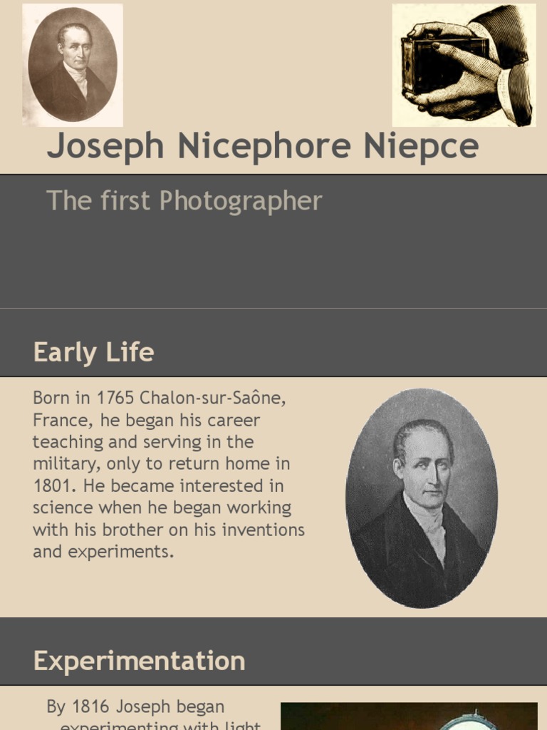 Joseph Nicephore Niepce | PDF | Young Adult
