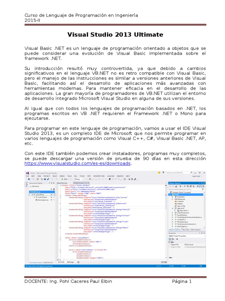 Manual de Visual Basic | Basic | Lenguaje de programación