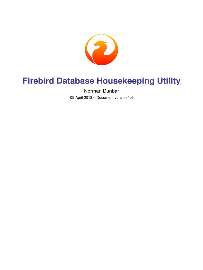 Firebird Gfix | PDF | Database Transaction | Command Line Interface