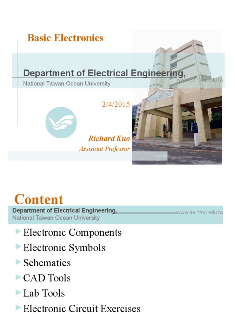 Introduction to Basic Electronics: A Comprehensive Guide to Electronic ...