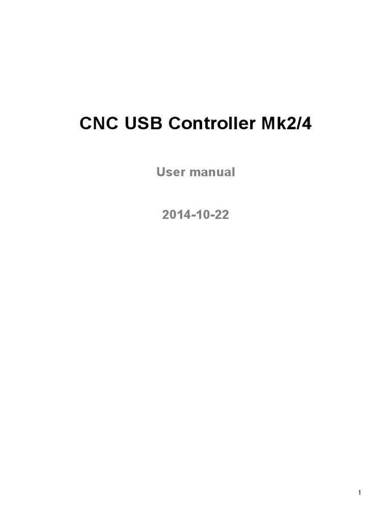 CNC Usb Controller MK 24 | PDF | Numerical Control | Switch