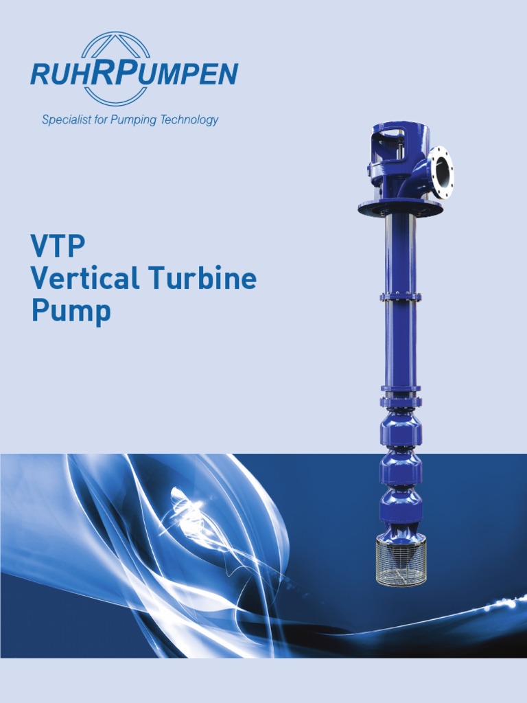 RUHRPUMPEN Pump - VTP - B - EN PDF | PDF | Pump | Bearing (Mechanical)