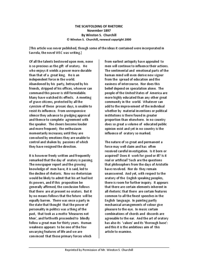 The Scaffolding of Rhetoric | PDF | Rhetoric | Cognitive Science