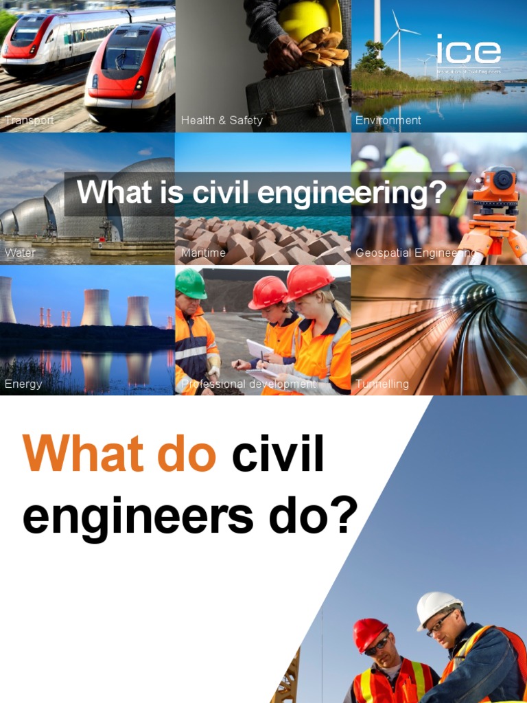 What Is Civil Engineering Presentation For School and FE College ...